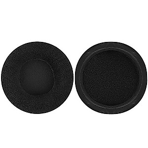 Geekria Comfort Velour Replacement Ear Pads for Sony MDR-V150 V200 V250 V300 V400 ZX300 Headphones Ear Cushions, Headset Earpads, Ear Cups Cover Repair Parts (Black)
