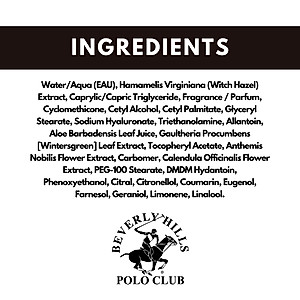 Beverly Hills Polo Club Classic Soothing After Shave for Men | 5oz