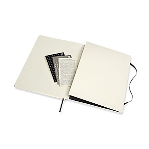 Moleskine PRO Notebook, Soft Cover, XXL (8.5" x 11") Professional Project Planning, Black, 192 Pages
