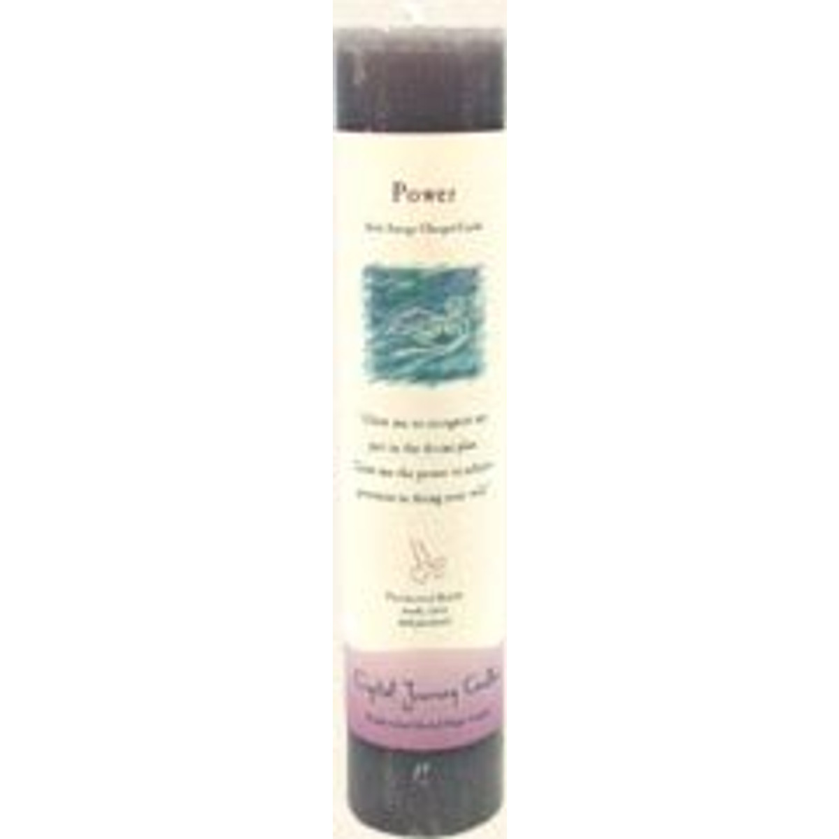 CRYSTAL JOURNEY Candle Pillar Power, 1 EA