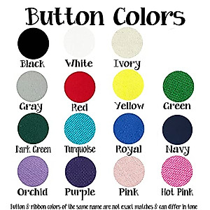 Soccer Bow with Glitter Initial or Number Button, Hot Pink Black and White, Baseball Softball Cheer and Volleyball Football