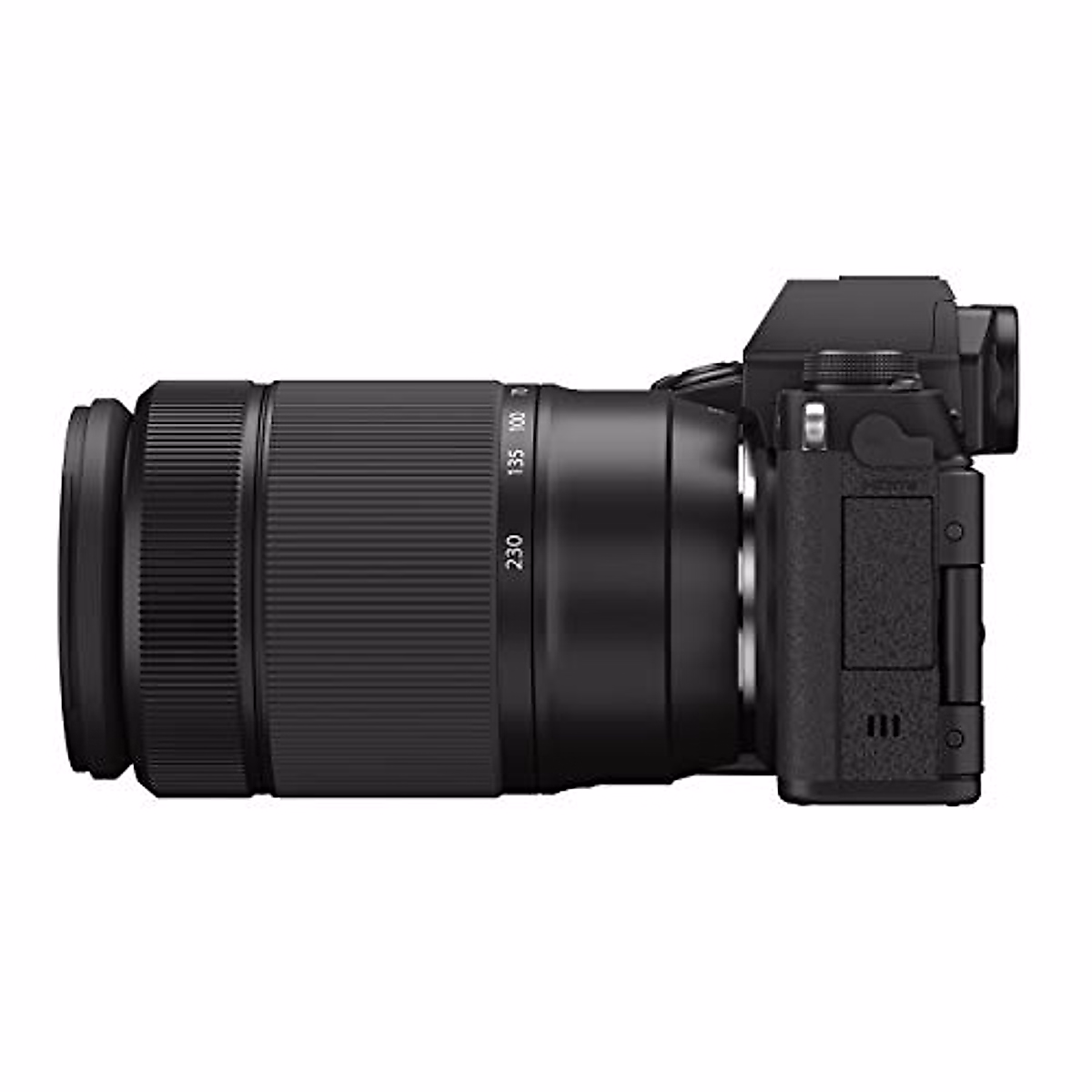 FUJIFILM X-S10 W Mirrorless Digital Camera Zoom Lens Kit, F X-S10LK-1545/50230, Black