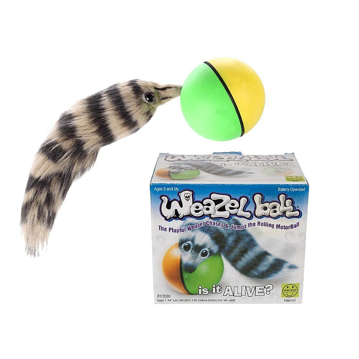 D.Y. TOY Weazel Ball - The Weasel Rolls with Ball