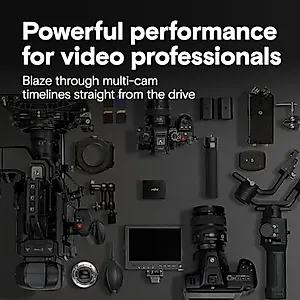 Crucial X10 Pro 1TB Portable SSD – Up to 2100MB/s Read, 2000MB/s Write Compact Storage for videographers, Photographers, and Gamers, USB 3.2 – External Solid State Drive