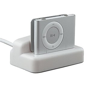 SKYPIA USB Hotsync & Charging Dock Cradle Desktop Charger Applicable with Apple iPod Shuffle 1st 2nd Generation MP3 Player
