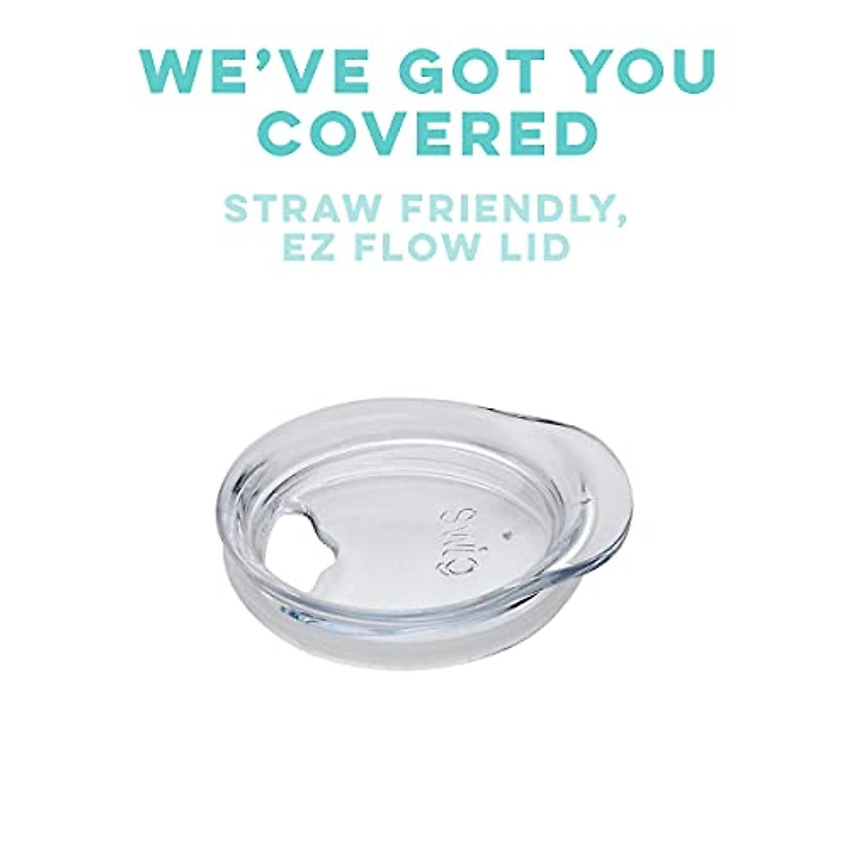 Swig Life 6oz Triple Insulated Stainless Steel Stemless Champagne Flute with Lid, Double Wall, Vacuum Insulated Champagne Tumbler Glass (Diamond White)