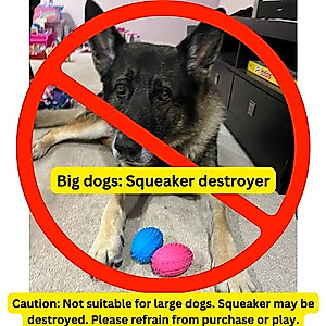 Mias Pawsome Pets Rugby Football Dog Squeaky Chew Toy: for Fetch and Teeth Cleaning Ball, for Small to Medium Breeds