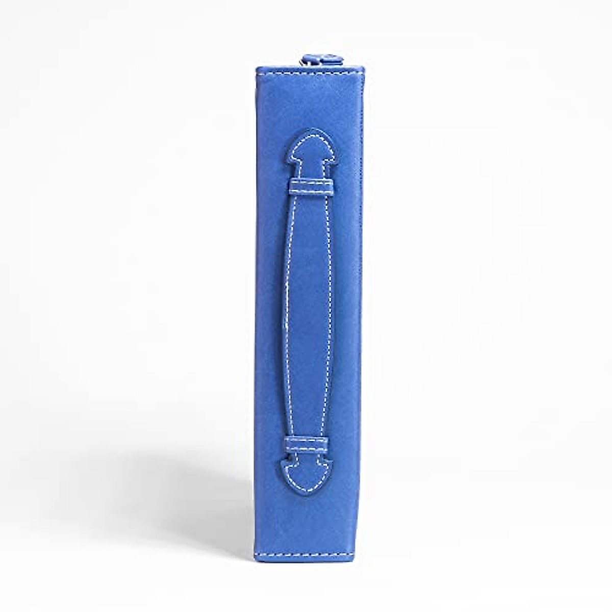 Act Justly Love Mercy Walk Wrap Patch Blue X-Large Faux Leather Bible Cover