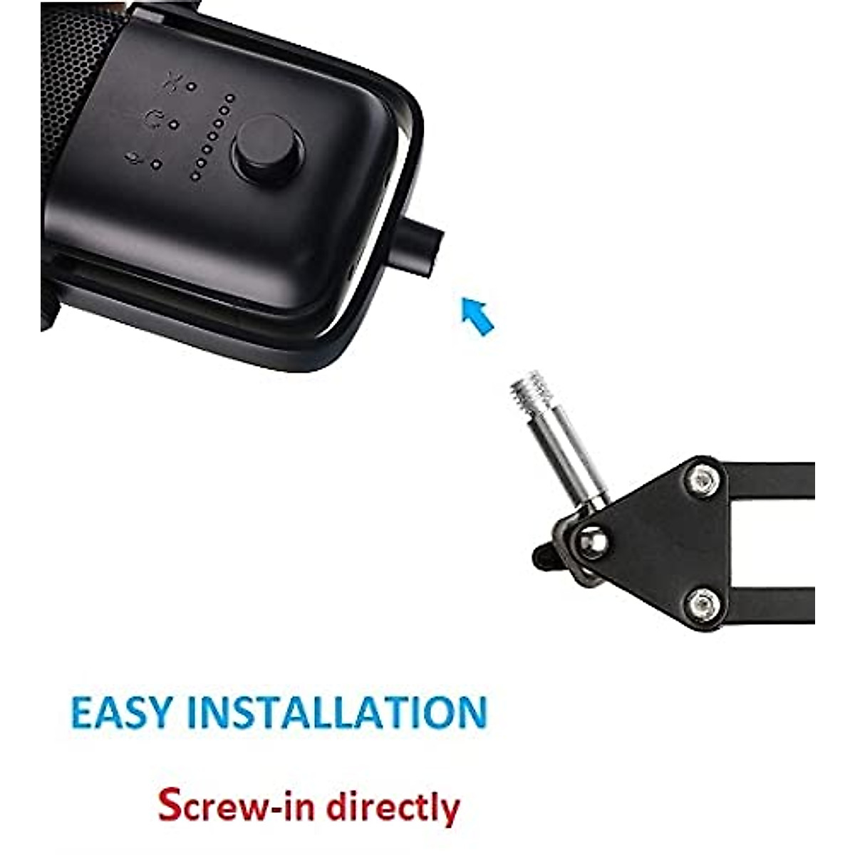 Wave 3 Mic Wall Mount, Microphone Stand Arm Holder compatible with Elgato Wave 3 and Wave 1 Conderser Microphone