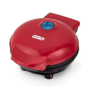 DASH Mini Waffle Maker and Griddle for Individual Waffles, Pancakes, Hash Browns, Eggs and Other On-The-Go Breakfasts, Lunches, and Snacks