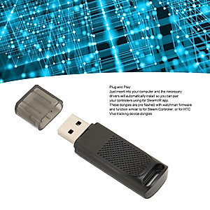 SteamVR Receiver Dongle, USB Dongle Receiver for HTC Vive Tracking Device for Valve Index Controller