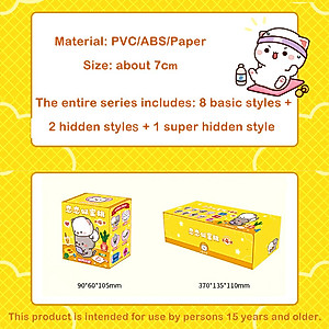 Mitao Cat Series 4 Blind Box Figures Action Random Popular Collection Cute Model Birthday Gift Guess Blind Bag Desktop Ornaments Doll（8 Pack）