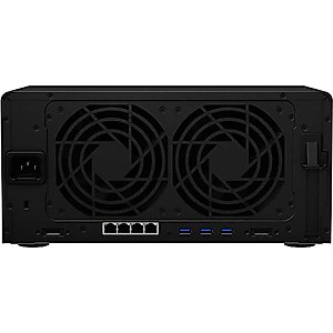 Synology DiskStation DS1819+ iSCSI NAS Server with Intel Atom 2.1GHz CPU, 8GB Memory, 16TB HDD Storage, DSM Operating System