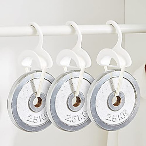 HOMEGYMFREE 4 Pack Handbag Hanger, Purse Hanger Hook Bag Rack Holder Handbag Tote Bag Closet Organizer Storage