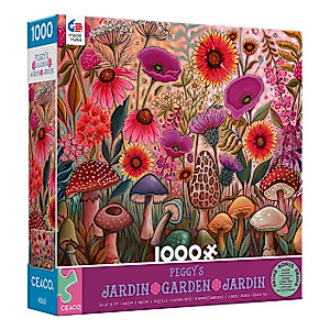 Ceaco - Peggy's Garden - Morel of The Story - 1000 Piece Jigsaw Puzzle