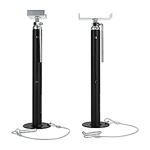Camco Eaz-Lift Camper/RV Slide Out Supports | Features Adjustable Height from 19" to 47" with Incremental Lock Positions & Supports Up to 5,000lbs Each | Crafted of Heavy-Duty Steel | Set of 2 (48866)