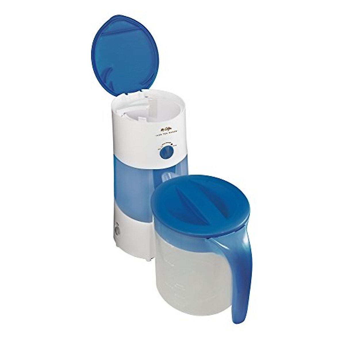 Mr. Coffee 3-Quart Iced Tea and Iced Coffee Maker, Blue