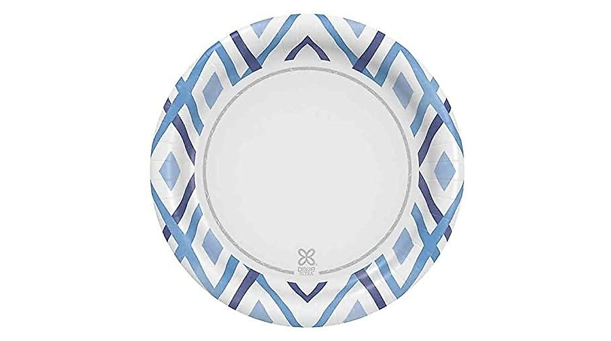 Dixie Ultra Paper Plates 6-7/8 Inch Pack of 300 for Heavy Meals