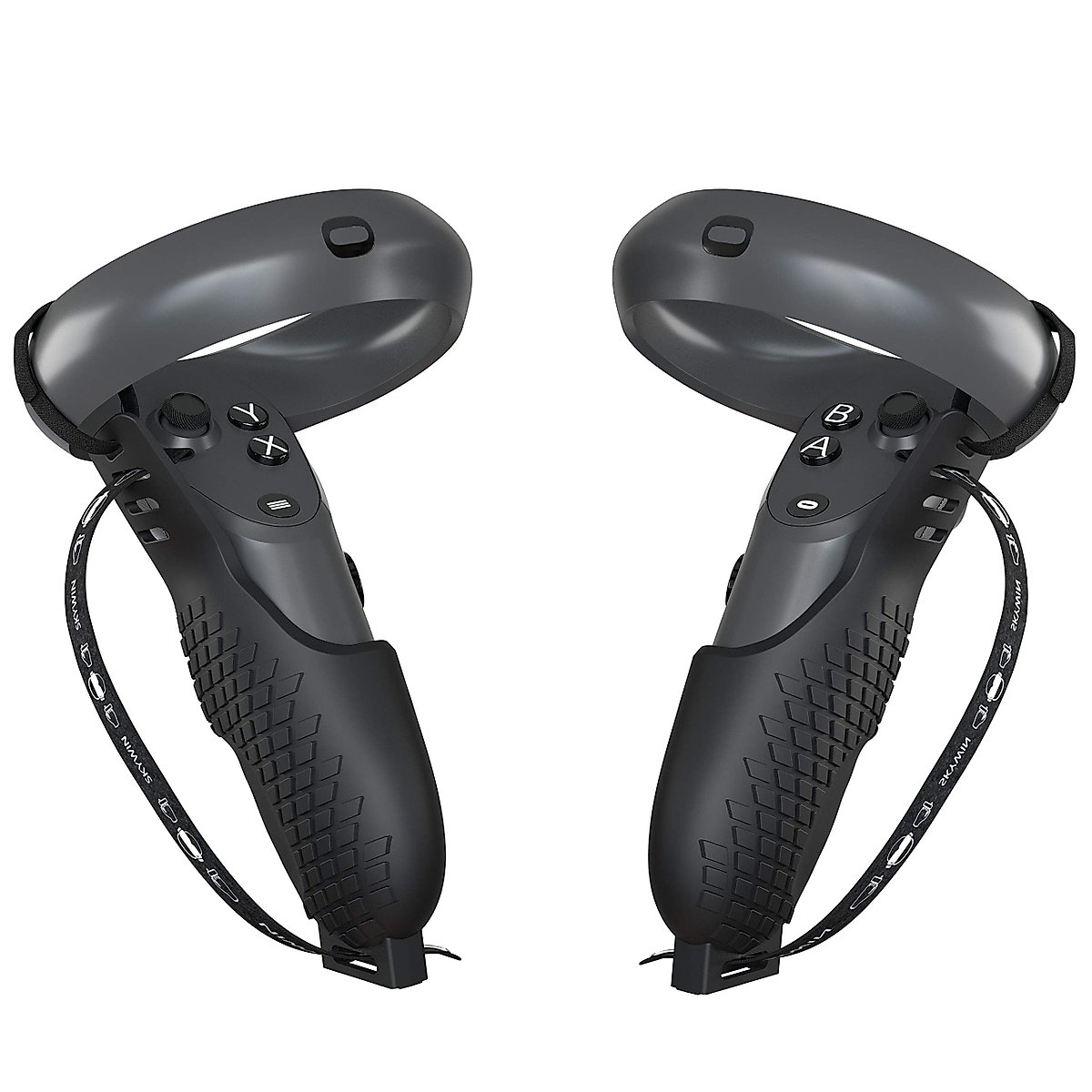 Skywin- Grip For Controllers - Anti Drop Touch Controller Grips, Compatible with Oculus Quest 2, Oculus Rift S, HTC Vive, and PlayStation VR controllers