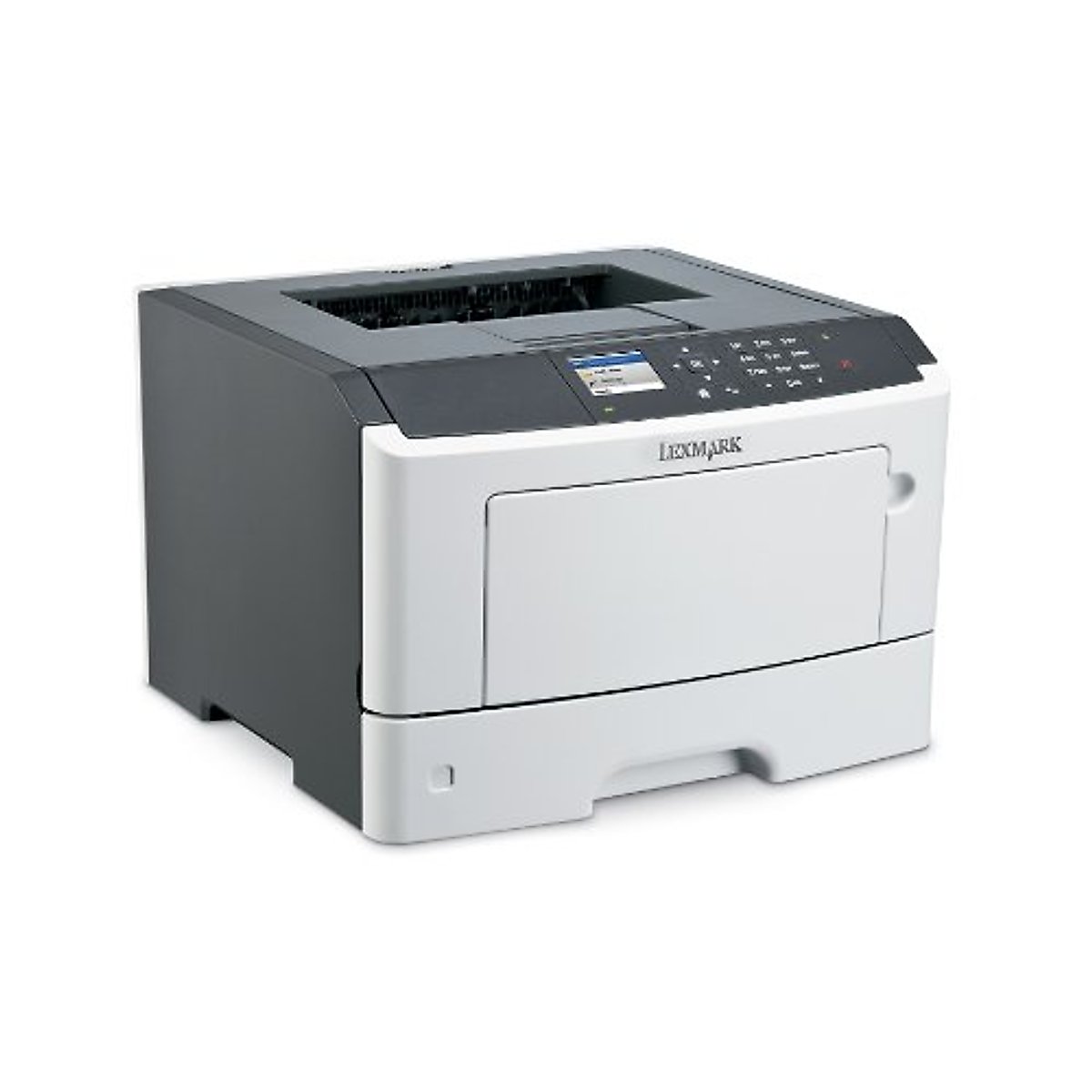 Lexmark MS510dn Compact Monochrome Laser Printer, Network Ready, Duplex Printing and Professional Features,Black/Grey