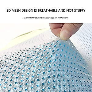 NNAA Ergonomic Chair Pad Memory Foam Seat Cushion Gel Enhanced Cushion Non-Slip Orthopedic Caudal Spine Cushion Relieve Pain Office Chair Car Seat color1