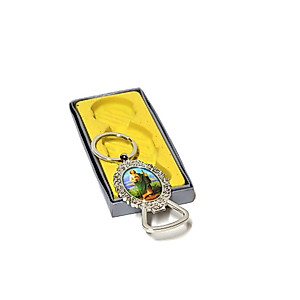 San Judes Bottle Opener Keychain Baptism Recuerdos de Bautizo First Communion Christening Favors -12PCS