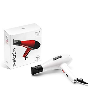 Elchim 2001 High Pressure Hair Dryer - white , 1 Count (Pack of 1)