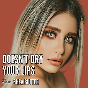 Mynena Soft Terracotta Long-Lasting Matte Liquid Lipstick | Intense Color, Smudge-Proof & Waterproof | Comfortable, Hydrating Shea Butter | Vegan & Cruelty-Free | Zoe