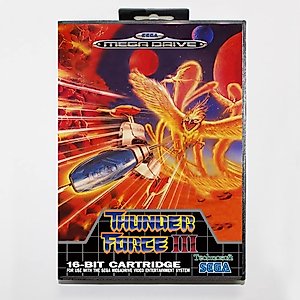 Thunderforce3 16 bit SEGA MD Game Card With Retail Box For Sega Mega Drive For Genesis