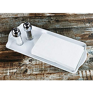 Calypso Basics, Sandwich Melamine Tidbit Tray, White