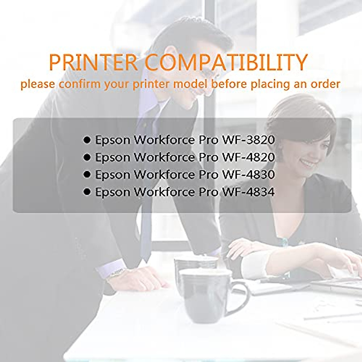 Run Star 1 Pack 822XL Black Remanufactured Ink Cartridge Replacement for Epson 822XL T822XL use for Epson Workforce Pro WF-3820 WF-4820 WF-4830 WF-4833 WF-4834 Printer (1 Black)