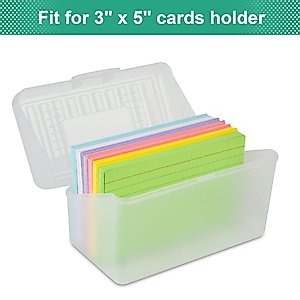 Index Cards 3x5, Ruled Index Cards, Flash Cards for Studying, Colored Index Cards, Note Cards, Study Cards, 210 pcs Lined Colored Index Flashcards for Office and School Suplplies