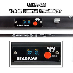 BOWSOUL 30inch Hunting Carbon Archery Arrows with 2.75” High Hardness Vanes Spine 400 for Compound Bow and Recurve Bow (Black White&Broadheads)