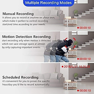 [5MP, 2TB HDD] Security Camera System,SAFEVANT 8 Channel 5MP CCTV Camera Security System with 8pcs Security Cameras, Home Security Camera System for Indoor Outdoor