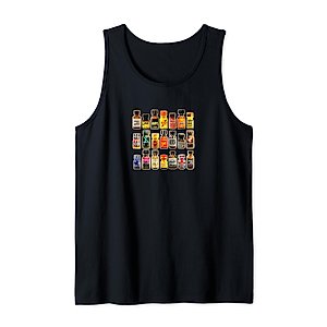Poppers Bottles Vintage Gay Rush Jungle Juice Amyl Inhaler Tank Top