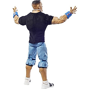 WWE John Cena Top Picks Elite Collection Action Figure with Entrance Shirt, 6-inch Posable Collectible Gift for WWE Fans Ages 8 Years Old & Up