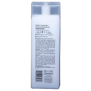 GIOVANNI COSMETICS Eco Chic Direct Leave-In Conditioner Weightless Moisture Conditioner - Proteins & Vitamins to Moisturize, Nourish and Detangle Your Hair (8.5 Ounce / 250 ml - PACK OF 2)