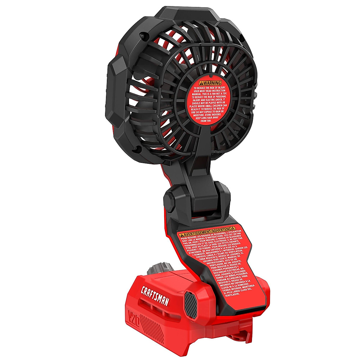 CRAFTSMAN V20 Cordless Personal Fan, Compact and Collapsible, Bare Tool Only (CMCE010B)