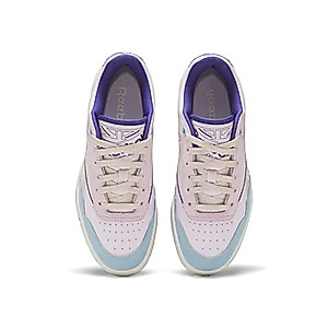 Reebok Women's BB 4000 II Basketball Shoe, Pixel Pink/Vintage Chalk/Blue Pearl, 6 Women