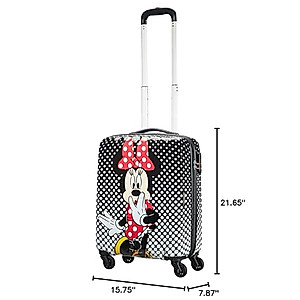 American Tourister Unisex-Adult's Children's Luggage, Multicolour (Minnie Mouse Polka Dot), S (55 cm-36 L)