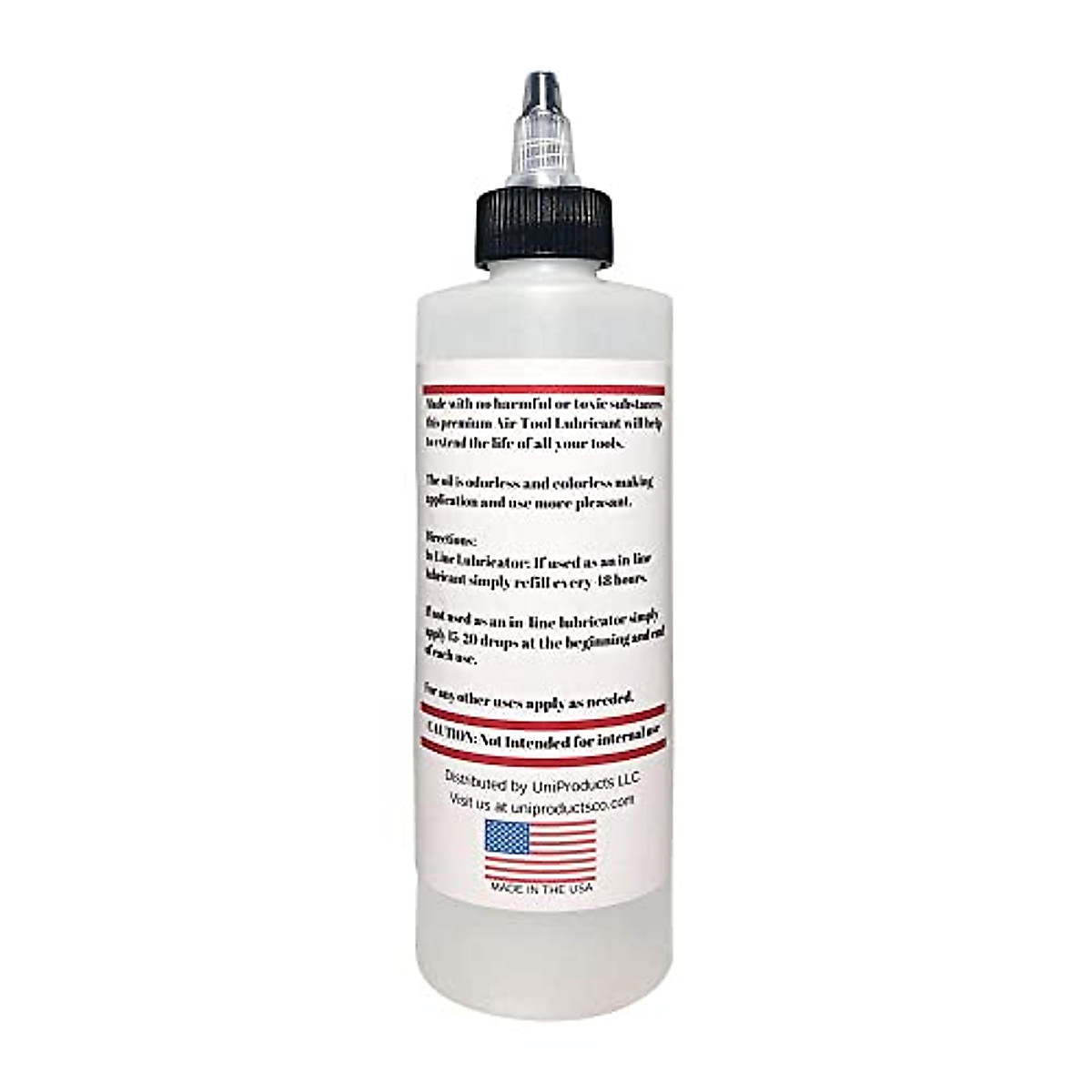 Air Tool Pneumatic Lubricant - 8oz - Translucent Clear