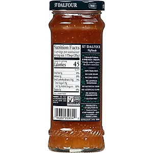 St. Dalfour Royal Fig Fruit Spread, 10 Ounce