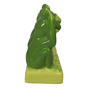 Ebros Gift See Hear Speak No Evil Pond Green Frogs Trio Toothpick Holder Salt And Pepper Shakers Set Frog Toad Amphibian Figurines Kitchen Bar And Dining Table Decorative Collectibles
