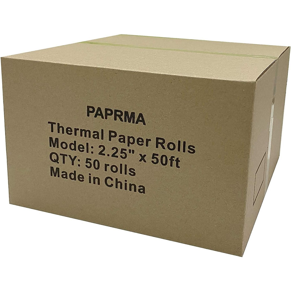 PAPRMA 2 1/4'' x 50' Receipt Paper Rolls POS Thermal Paper Cash Register Paper Rolls for Credit Card Machine(50 Rolls)