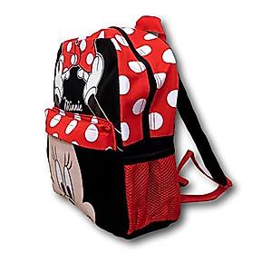 Disney Minnie Mouse Polka Dot 12 inch All Over Toddler Size Backpack