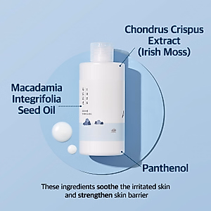 ROUND LAB 1025 Dokdo Lotion 6.76 Fl Oz, Intense Long-Lasting Hydration with Triple Hyaluronic Acid, Fluid Texture for Skin Barrier Protection, Face Moisturizer for Deep Moisture, Korean Skin Care