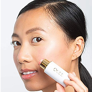 Ogee Sculpted Face Stick (CARNELIAN - SHEER LUMINOUS CORAL) Certified Organic Face Makeup - Multi-Use Cream Blush & Highlighter