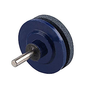 Lawn Mower Sharpener Garden Tool Sharpener, Lawn Mower Blade Sharpener Lawn Mower Sharpener for Power Drill Hand Drill (50MM, 3pcs)