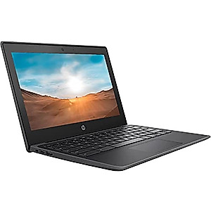HP 11.6” Chromebook (Latest Model), AMD Dual Core Processor, 4GB RAM, 32GB eMMC, Rugged & Spill Resistant, Education, Long Battery Life, NLY MP, Chrome OS