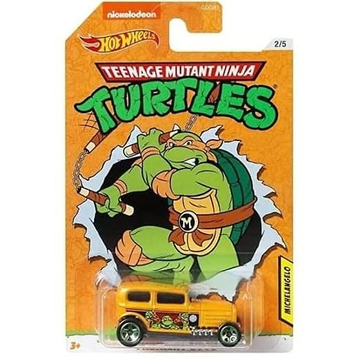 Hot Wheels Teenage Mutant Ninja Turtles TMNT Complete Set of 5 Vehicles